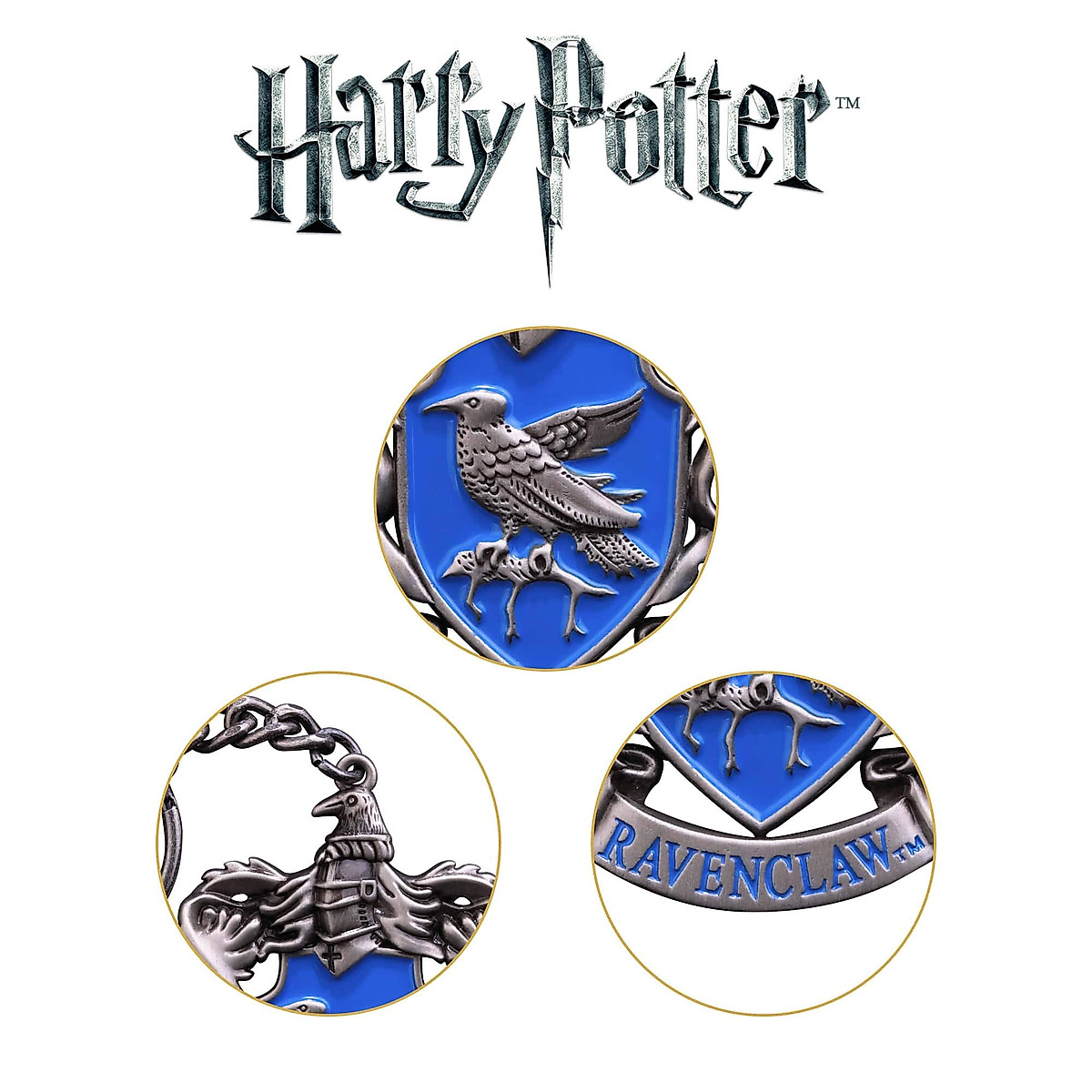 The Noble Collection Ravenclaw Crest Key Chain
