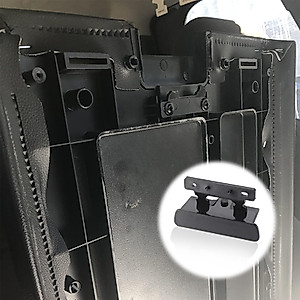 UGSHY 1 PC Car Center Console Armrest Lid Latch, Replacement Part Number 20864151 20864153 924810, Compatible with Chevrolet GMC Interior Parts (Black)