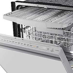 Samsung DW80B7070AP 42 dBA Bespoke Smart Dishwasher - Bespoke Panel Ready