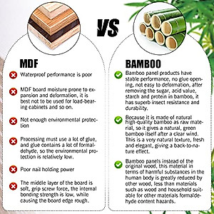 Wooden Wall Mount Coat Rack, Mounted Organizer for Closet, Bathroom, Bedroom, Entryway, Hallway, Foyer, Heavy Duty Double Hooks Hanging Towels, Hats, Bags, Backpacks, Jackets, Keys (White, 3 Hooks)