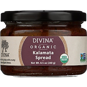 Divina Organic Kalamata Olive Spread, 8.5 Ounce