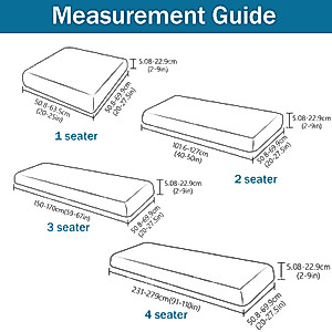 GUYIRT Velvet Couch Cushion Covers Stretch Individual Cushion Covers Non Slip Furniture Protector Washable Sofa Seat Cushion Covers Replacement Sofa Slipcover -Blue-4 Seater