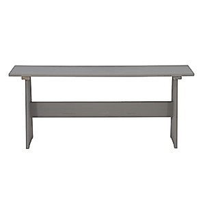 Linon Home Decor Products Grey Corner Dining Set by Linon Leyton Nook