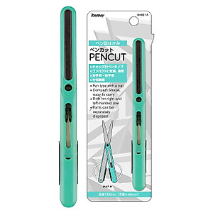 RayMay Pen Style Portable Scissors Pencut, Blue