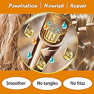 SAPHUS Bar Shampoo and Conditioner Bar Set for Dry & Curly Hair, Argan Oil Solid Shampoo Bar and Conditioner Bar Soap for Strengthening, Cleansing & Moisturizing, Travel Size, Zero Waste, 2pc Set