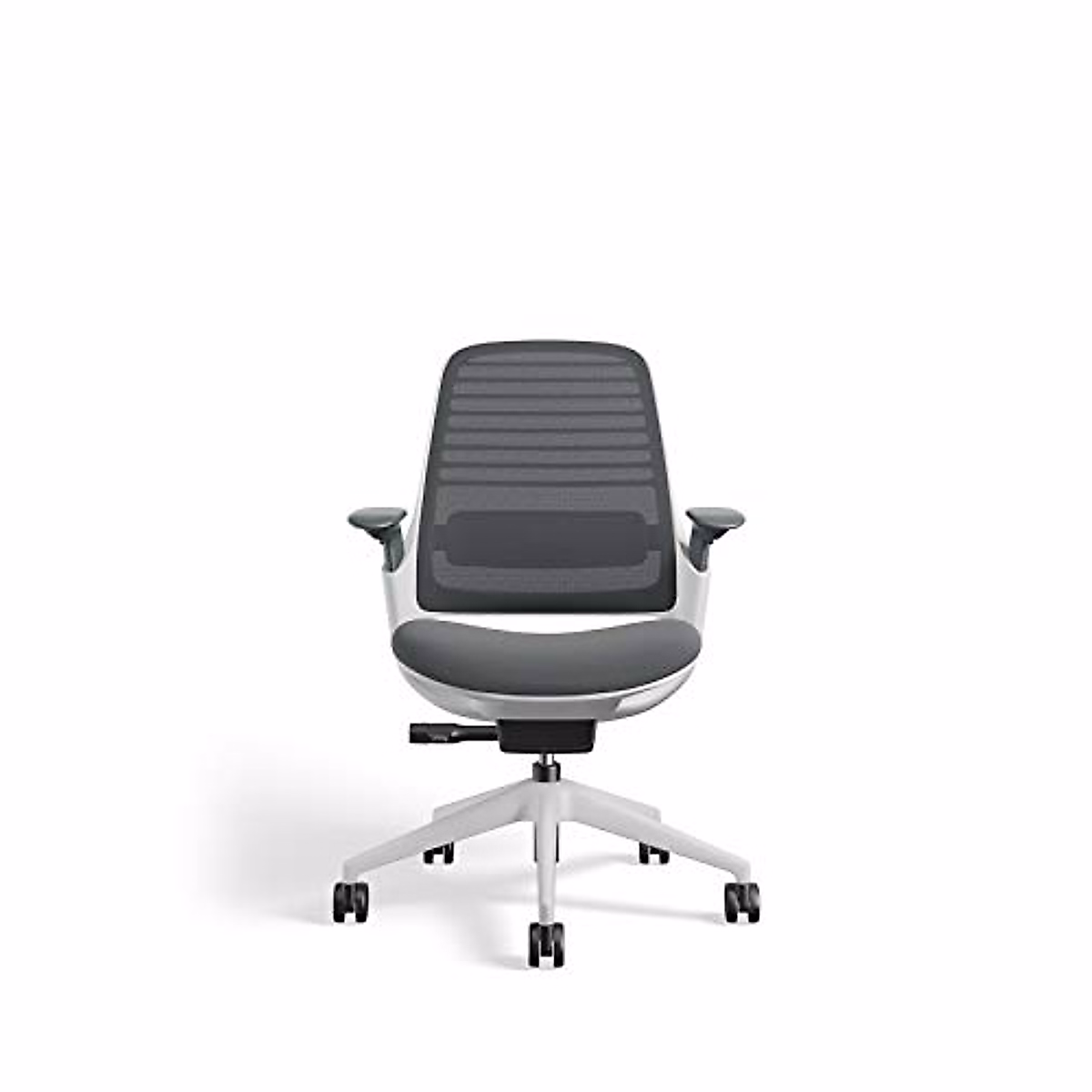Steelcase Series 1 Office Chair, Seagull Frame with Hard Floor Casters, Graphite