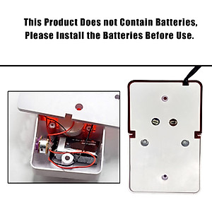 Power Failure Alarm, 220V LED Indicator Smart 120db Wall Mounted Automatic Power Cut Failure Alerter Outage Alarm Warning Siren