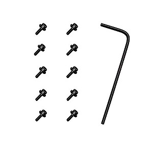 Wolfride 10Pcs Router Bit Bearing Set Top Bearings for Flush Trim Router Bit|Interior Dia: 3/16” & Outer Dia: 1/2”