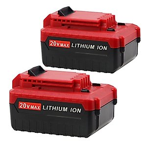 Upgraded 7.0Ah for Porter Cable 20V Lithium Battery, Compatible with PCC681L PCC680L PCC685L PCC685LP PCC682L PCC600 PCC640 Replacement for Porter Cable 20v Lithium Batteies Tools, 2Packs