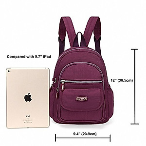 AOTIAN Mini Nylon Women Backpacks Casual Lightweight Small Daypack for Girls