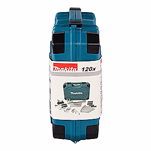Makita E-06616 120 Piece Maintenance Set Blue/Black