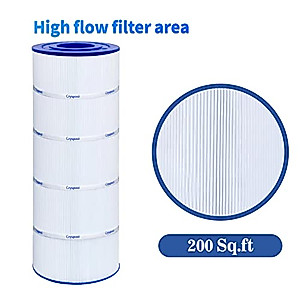 Cryspool Pool Filter Compatible with SwimClear C200S, CX200XRE, PA200S, Unicel C-9442, 200 sq.ft, 1 Pack