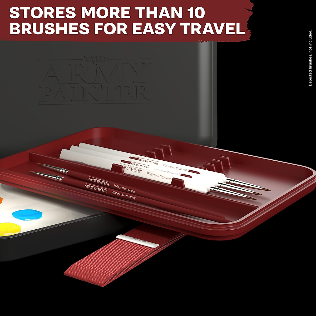 The Army Painter Hydropack Bundle Stay Wet Palette for Acrylic Painting - Acrylic Paint Palette, 50 Pcs Wet Palette Paper, and 2 Wet Pallet Sponges