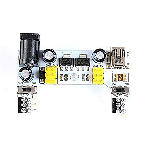 DC 7-12V Micro USB Interface Breadboard Power Supply Module Regulator 2 Channel Board 3.3V 5V MB-102