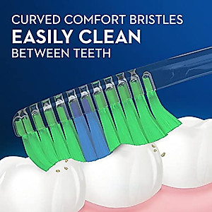 Oral-B Indicator Contour Clean Toothbrushes, Medium, 4 Count, Extra Value Pack (Color May Vary)