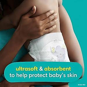 Pampers Baby Diapers - Swaddlers - Size 2, 148 Count, Ultra Absorbent Disposable Infant Diaper