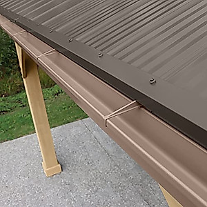 Yardistry Rain Gutter Kit for The 12' x 12' Meridian Gazebo