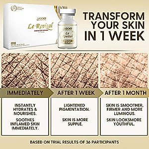 Le Revital 98% Concentrated Nano Placenta Extract, Umbilical Extract & Sodium Hyaluronate Anti-Aging Serum from Japan – Skin Rejuvenate Essence - Reduce Wrinkles, Dark Spot + Hydration – Non-greasy