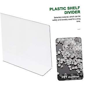 8 Pcs Shelf Dividers Closet Organizer Shelf Separators Neat Tidy Closets Shelves