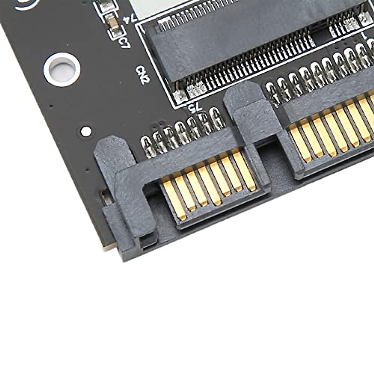 Gaeirt SSD Converter Adapter, Mass Storage Interface SSD Converter Card Easy to Use PCB Material for B Key M.2 NGFF SSD