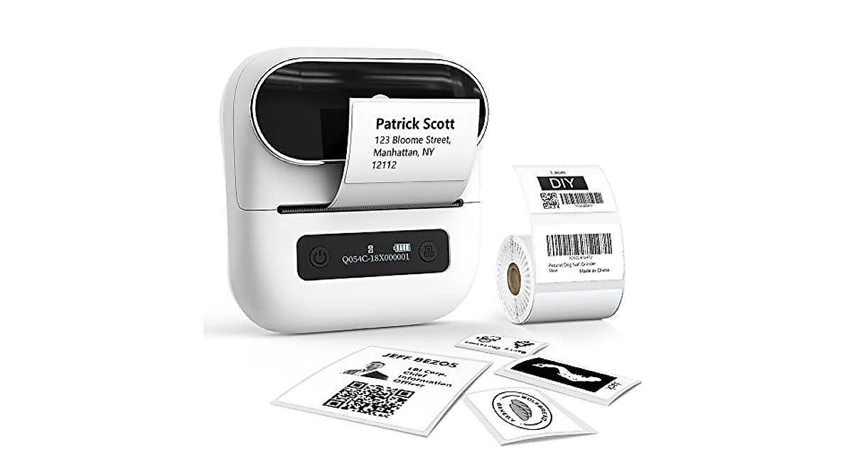 Phomemo M220 Label Maker - Portable 3-Inch Barcode Printer for Home ...