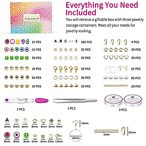 12000 Pcs Clay Beads for Bracelet Making, Paodey 48 Colors 3 Boxes Polymer Clay Beads Spacer Beads Kit, Jewelry Making Kit with Preppy Heishi Beads and Elastic Strings, Crafts Gift for Girls Ages 6-12