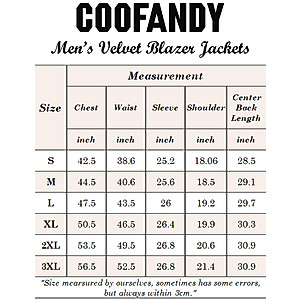 COOFANDY Mens Velvet Blazer Black Tuxedo Jackets Notched Lapel Single Button Prom Jackets (Black L)