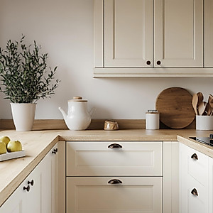 HESTIA HARDWARE 10 Pack | 2.5 Inch Drawer Pulls Oil Rubbed Bronze Pulls For Cabinets And Dressers | Bathroom And Kitchen Handles