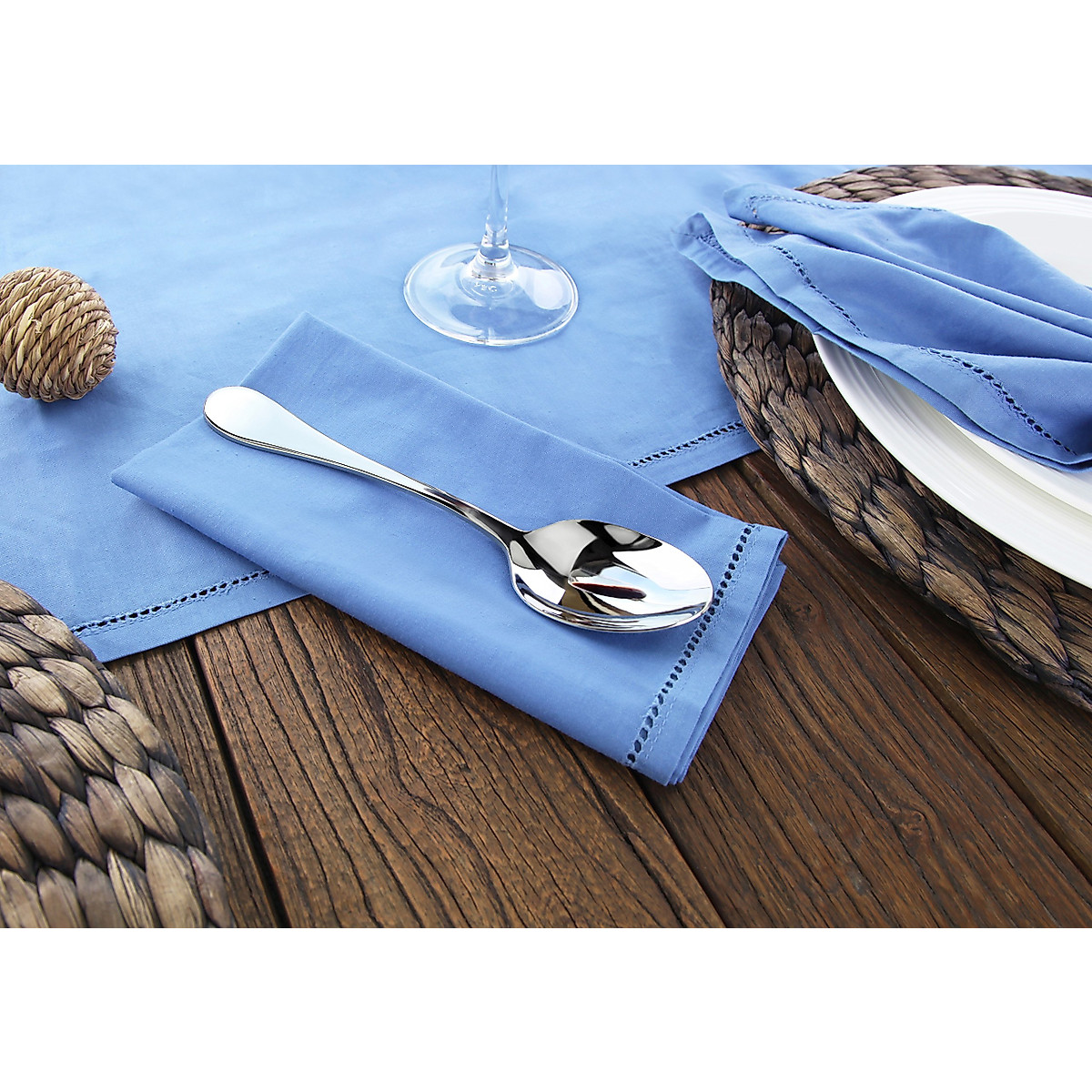 Artaste 59359 Rain 18/10 Stainless Steel Dinner Spoon (Rain Silver- Dinner Spoon)