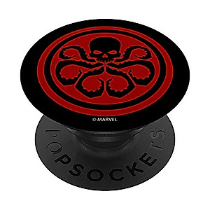 Marvel Hydra Red Icon PopSockets PopGrip: Swappable Grip for Phones & Tablets