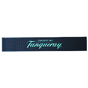 Tanqueray Gin Bar Mat Spill Mat Rail Drip Mat - 23.75" x 4" Green