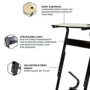 Saris TD1 Bike Trainer Desk with USB/AC Socket