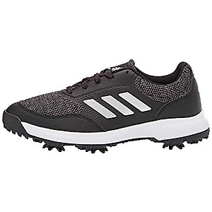 adidas womens W Tech Response 2.0 Golf Shoe, Black/Silver/Grey, 8.5 US