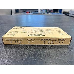 Tecnoware Hub USB Type-C, 13 in 1 Adapter, Compatible with MacBook, Notebook, iPad, Windows, Huawei ecc. 13 Ports: USB 2.0/3.0, USB Type-C, Ethernet, HDMI 4K, Card Slot SDXC, Micro SD, Jack Audio.