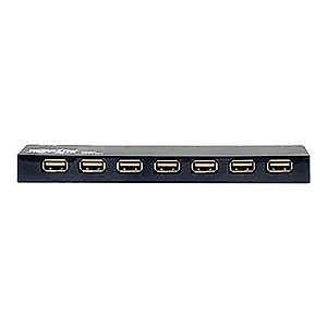 TRIPP LITE 7-Port USB 2.0 Mobile Hi-Speed Hub Notebook Laptop (U223-007),Black