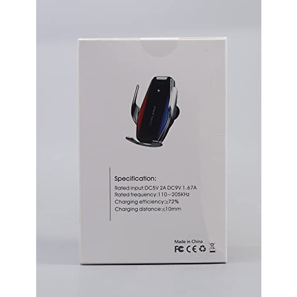 Wireless Car Charger Mount, Infrared Sensor Automatic Clamping Mount 15W Fast Wireless Car Phone Holder for Apple iPhone 14/13/12/11/Pro/X/XR/XS, Sensor Air Vent Cell Phone Car Mount for Samsung