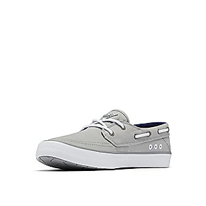 Columbia Men's Slack Tide Boat PFG, Steam/White, 12