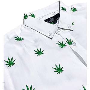 Molokai Marijuana Weed Shirts (Cannabis (White), XL)