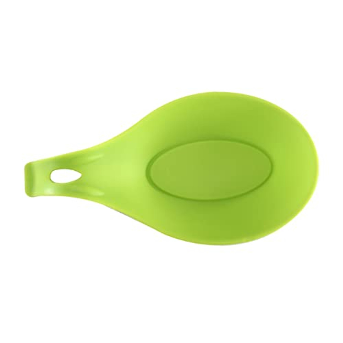 Cabilock 2pcs Spoon Spoon Rest Silicone Spoon Rest Stove Top Spoon Holder Spoon Rest Spoon Rest Kitchen Utensil Holder Durable Spoon Rest Spoon Rack Spoon Rack Large Almond