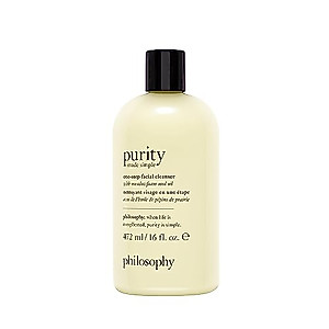 philosophy Purity Made Simple One-Step Facial Cleanser, 16 Fl. Oz.