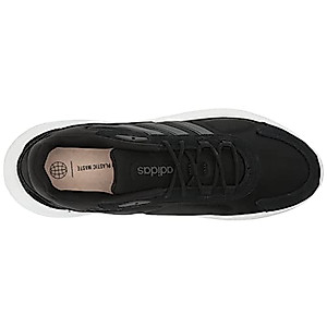adidas Men's Ozelle Running Shoe, Black/Black/Grey, 11