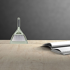 1 Set Set Broom Dustpan Combination Table Cleaning Broom Mini Broom Pet Cleaning Brush Reusable Cleaning Broom Desktop Dustpan Household Table Broom Home Accessory Clean Dust Pan
