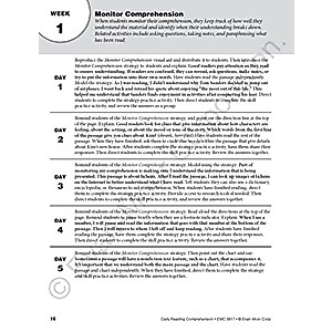 Evan-Moor Daily Reading Comprehension, Grade 7 - Homeschooling & Classroom Resource Workbook, Reproducible Worksheets, Teaching Edition, Fiction and Nonfiction, Lesson Plans, Test Prep