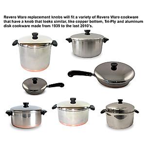 Replacement Lid Knob for Revere Ware Lids (single knob)