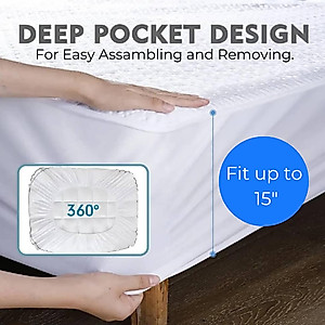 Blissful Touch Waterproof Mattress Protector - Twin