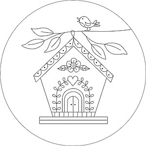 Birds Embroidery Pattern Transfers (set of 10 hoop designs!)