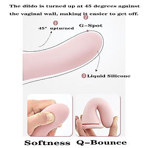 Vilpory Silicone Wearable Dildos Thigh Wear Pants- Strap On Harness Pants Strapless Sex Toys for Men Women Couples Les (L)