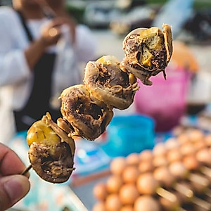 Organic Quail Balut Eggs - Organic Raised, 24 Count - Unique Culinary Experience with Delightful Textures and Flavors - Ideal for Food Enthusiasts Seeking New Taste Adventures