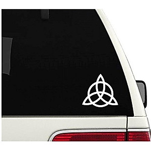 Trinity Knot - Vinyl Decal - Car Phone Helmet - Select Size