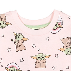 STAR WARS The Child Big Girls Sweatshirt Pink 10-12